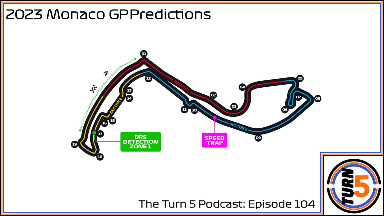 2023 Monaco GP Predictions | The Turn 5 Podcast Episode 104 - YouTube
