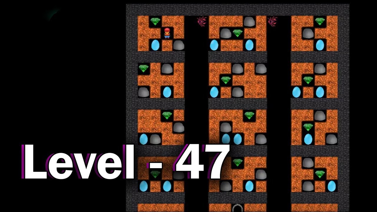 Diamond mine level 47 collected all 30 diamonds - YouTube
