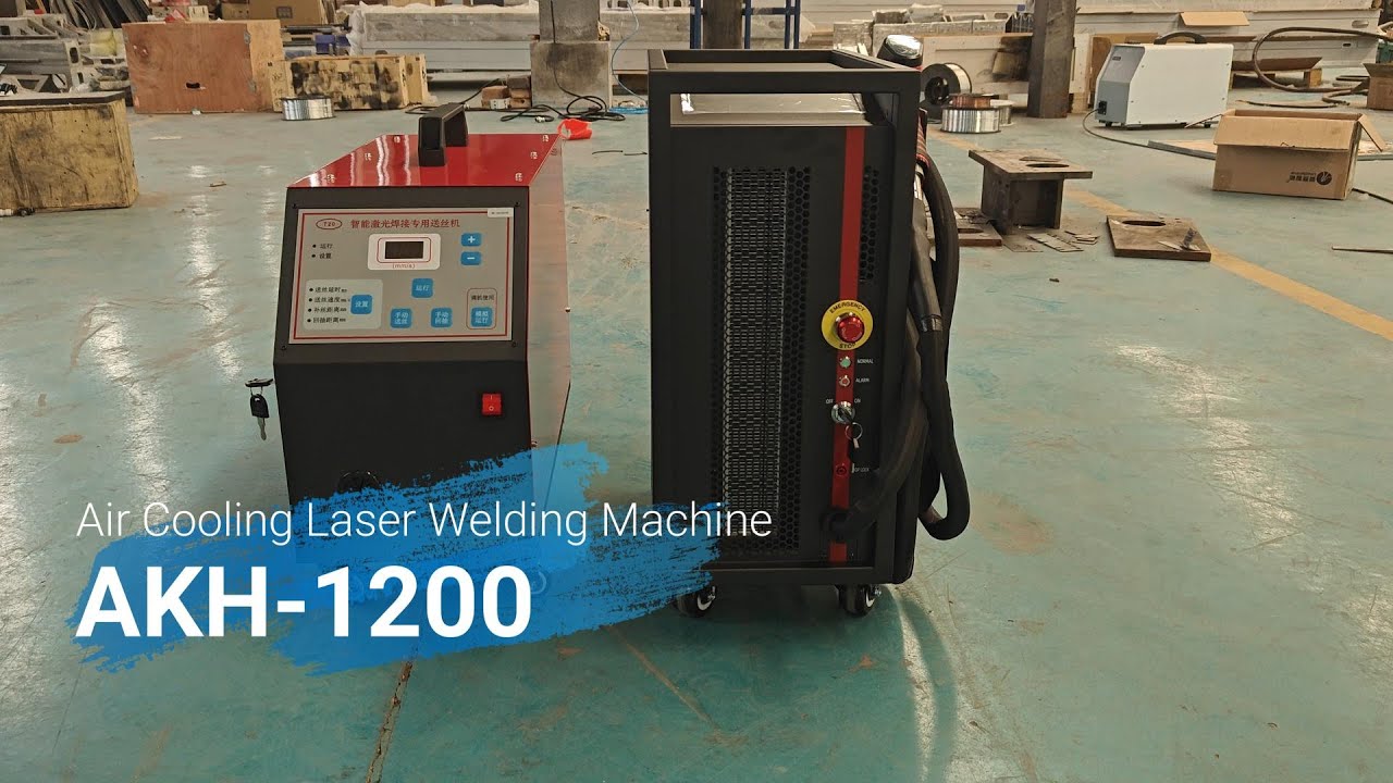 AccTek Air Cooling Laser Welding Machine AKH1200 - YouTube