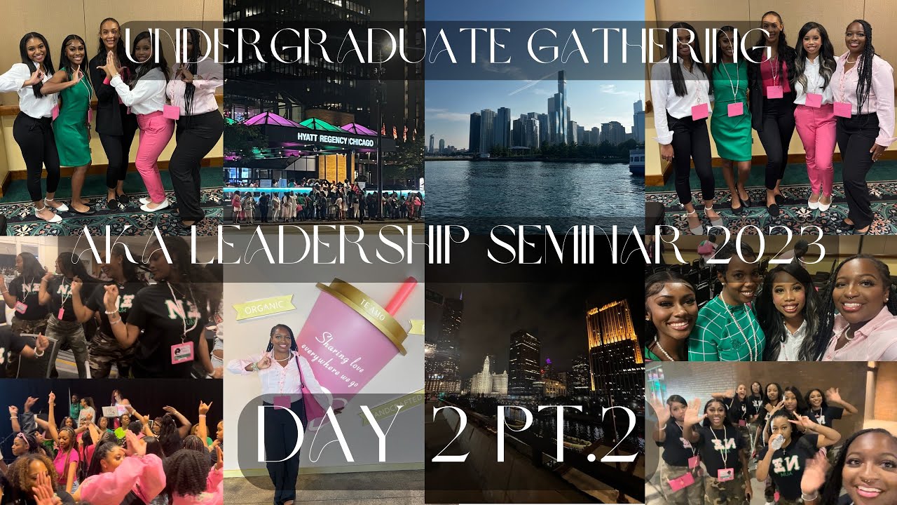 VLOG | AKA Leadership Seminar 2023 💕💚 | Seminars & Undergrad Gathering ...