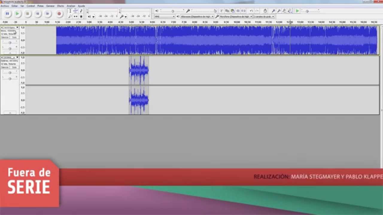 Tutorial. Audacity, 3.ª parte. Importar, editar y guardar - YouTube