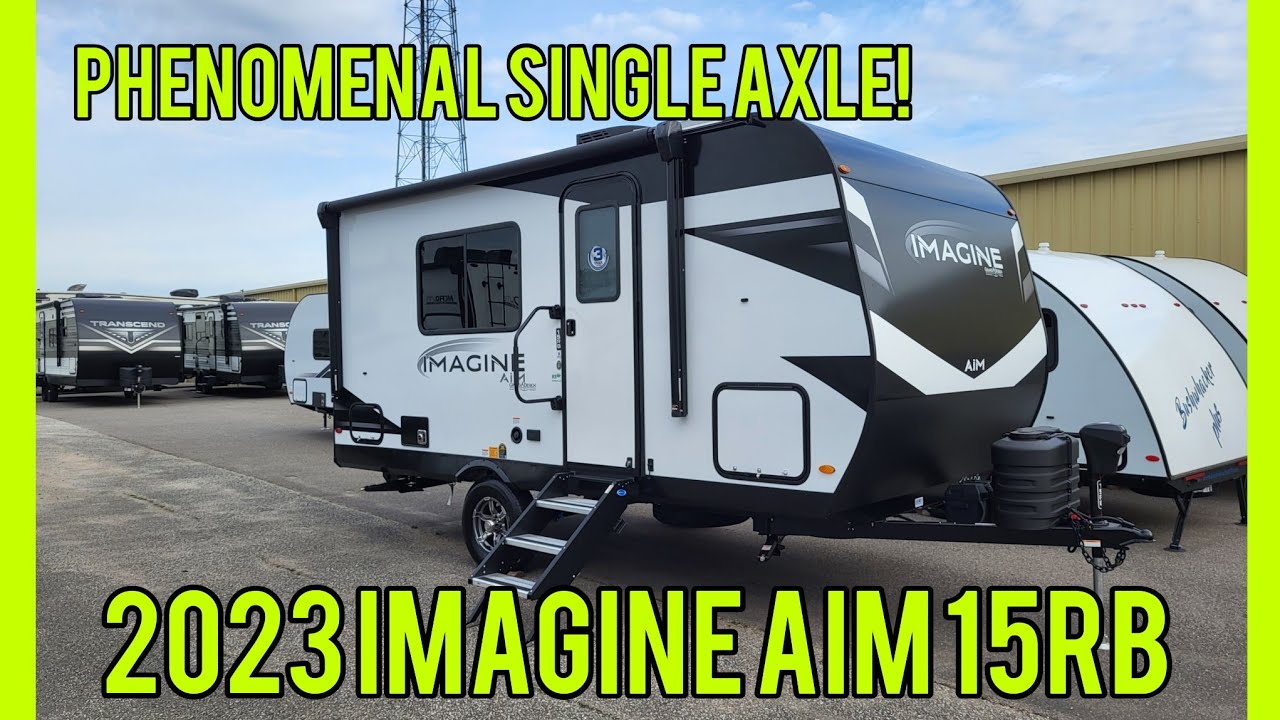 Phenomenal single axle! 2023 Grand Design Imagine AIM 15RB travel trailer - YouTube