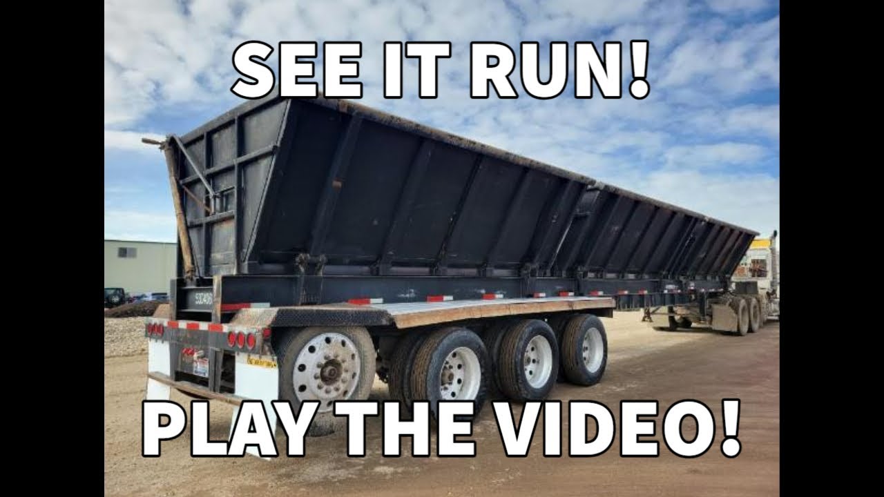 2009 DionBilt 53' Side Dump Triple Compartment Trailer - YouTube