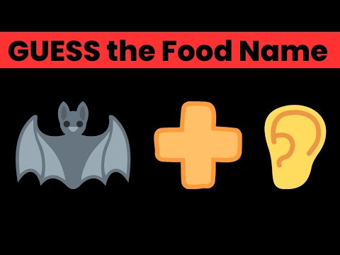 Unleash Your Food Knowledge! 🍔 Guess the Food Name with Emoji Challenge ...