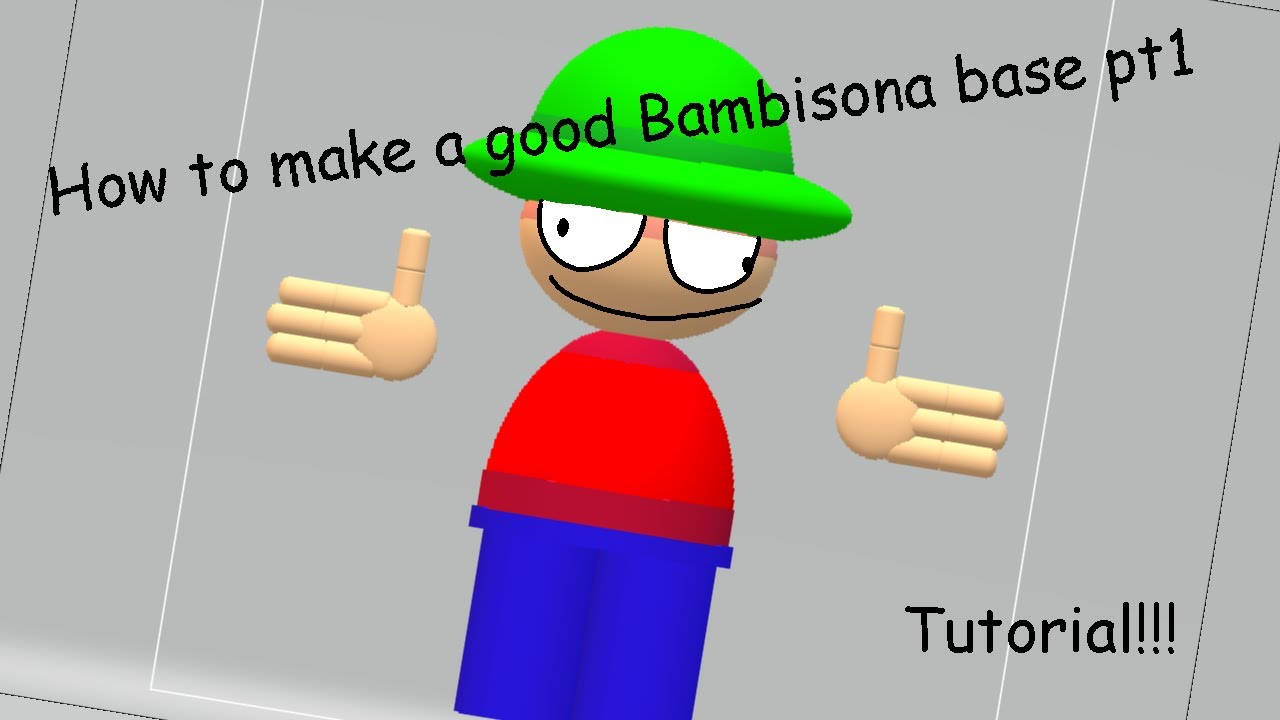 How to making a great Bambi model base - YouTube