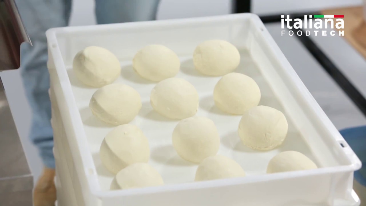 ROUNDI (dough rounder ITALIANA FoodTech) - YouTube