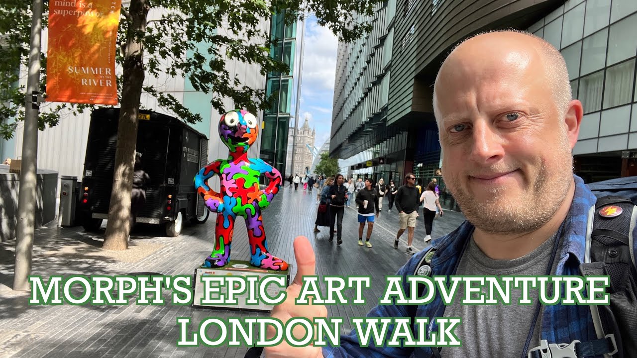 Morph's Epic Art Adventure London Walk | Cool Dudes Walking Club - YouTube