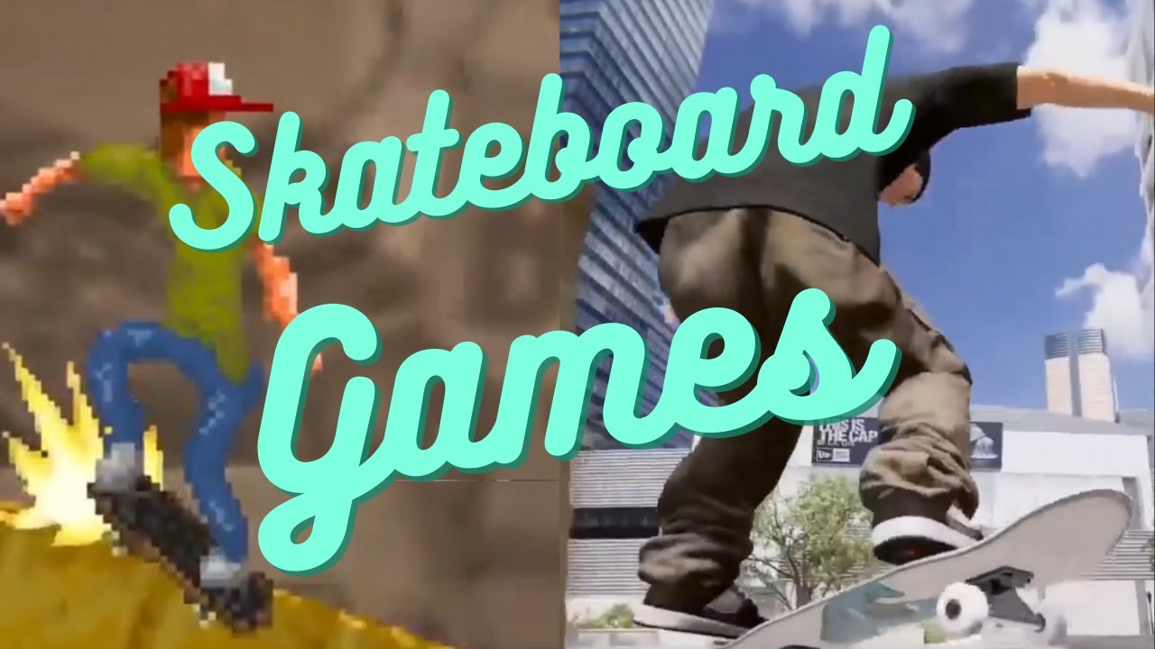 All Skateboarding Games on PS4 | PS4 Skateboard Games - YouTube