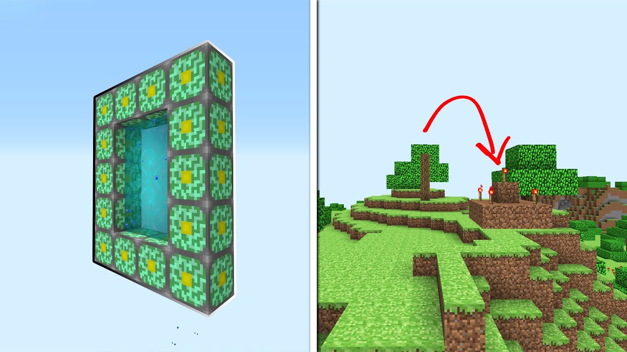 minecraft alpha portal - YouTube