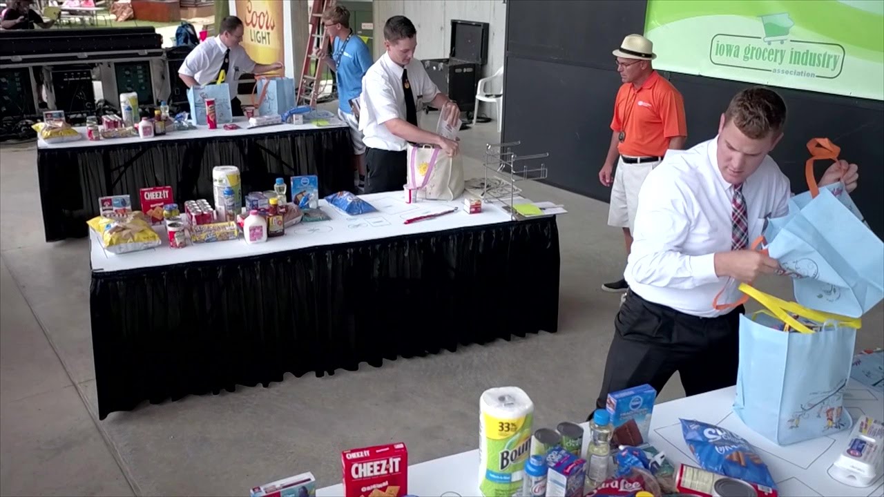 Best Bagger Contest - YouTube