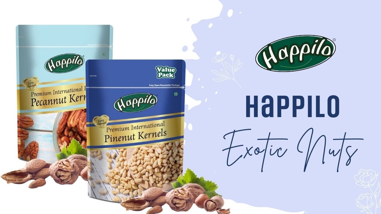 5 TYPES OF EXOTIC NUTS & THEIR HEALTH BENEFITS - HAPPILO - YouTube