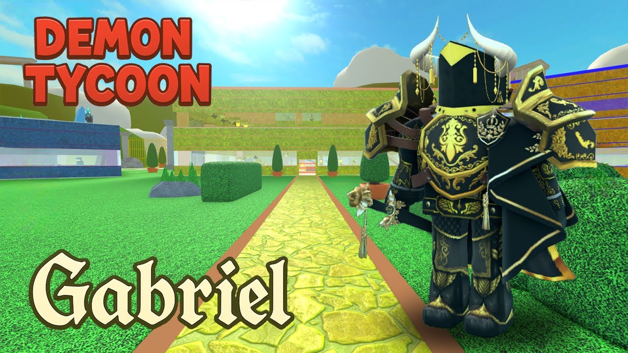 ROBLOX: WHAT’S INSIDE GABRIEL’S TYCOON? FULL TOUR - Demon Tycoon - YouTube