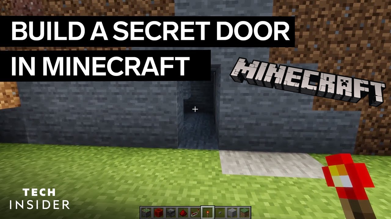 How To Make A Secret Door In Minecraft YouTube how-to-make-a-secret-door-in-minecraft-youtube