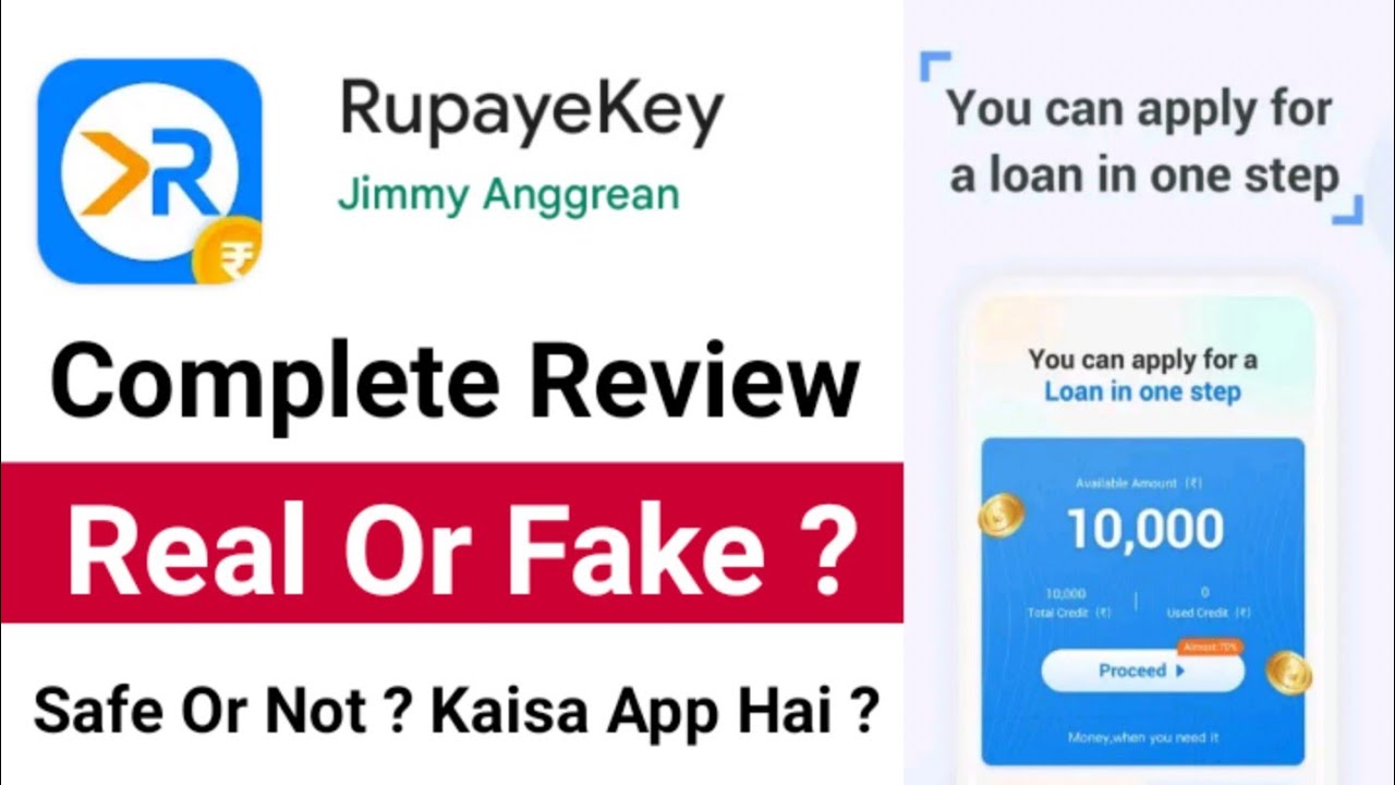 🔥Rupaye Key Loan App Review | Rupaye Key Loan App Real or Fake ...