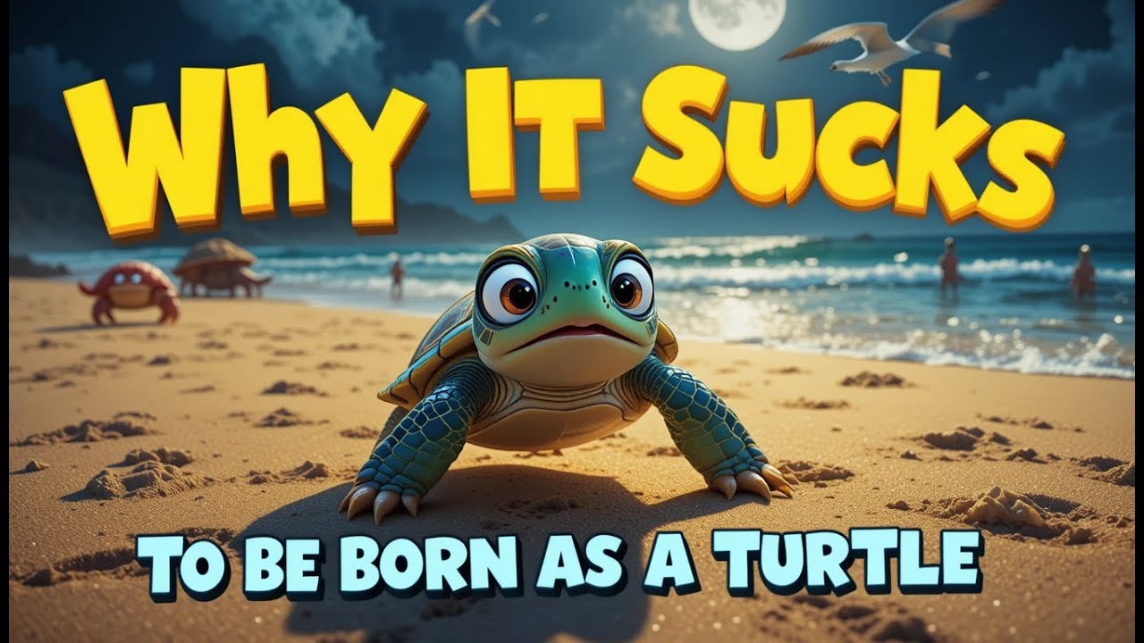 Why It Sucks to Be Born as a Sea Turtle - YouTube