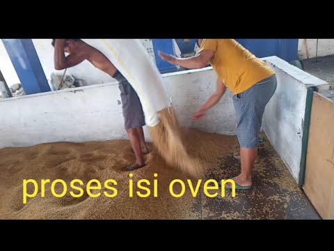 cara mengisi oven gabah - YouTube