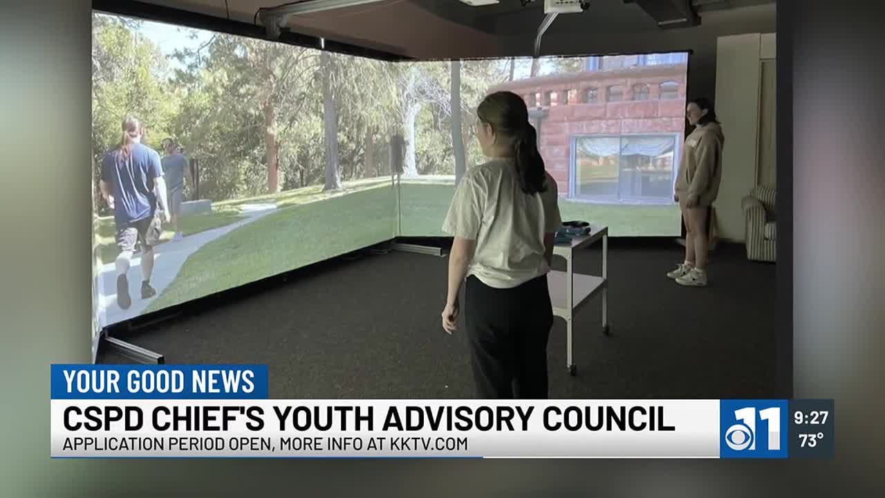 Application period open for CSPD chief's youth advisory council - YouTube