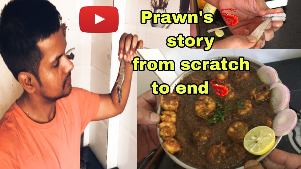 कोळंबी मसाला एकदम easy style🦐 | Anyone can Cook prawn's| Scratch to end ...