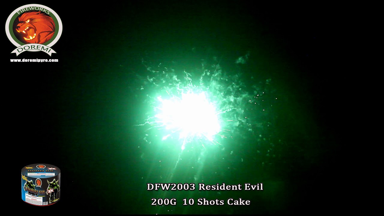 DFW2003 10 Shots Cake 1.4G/200G Consumer Cakes - YouTube