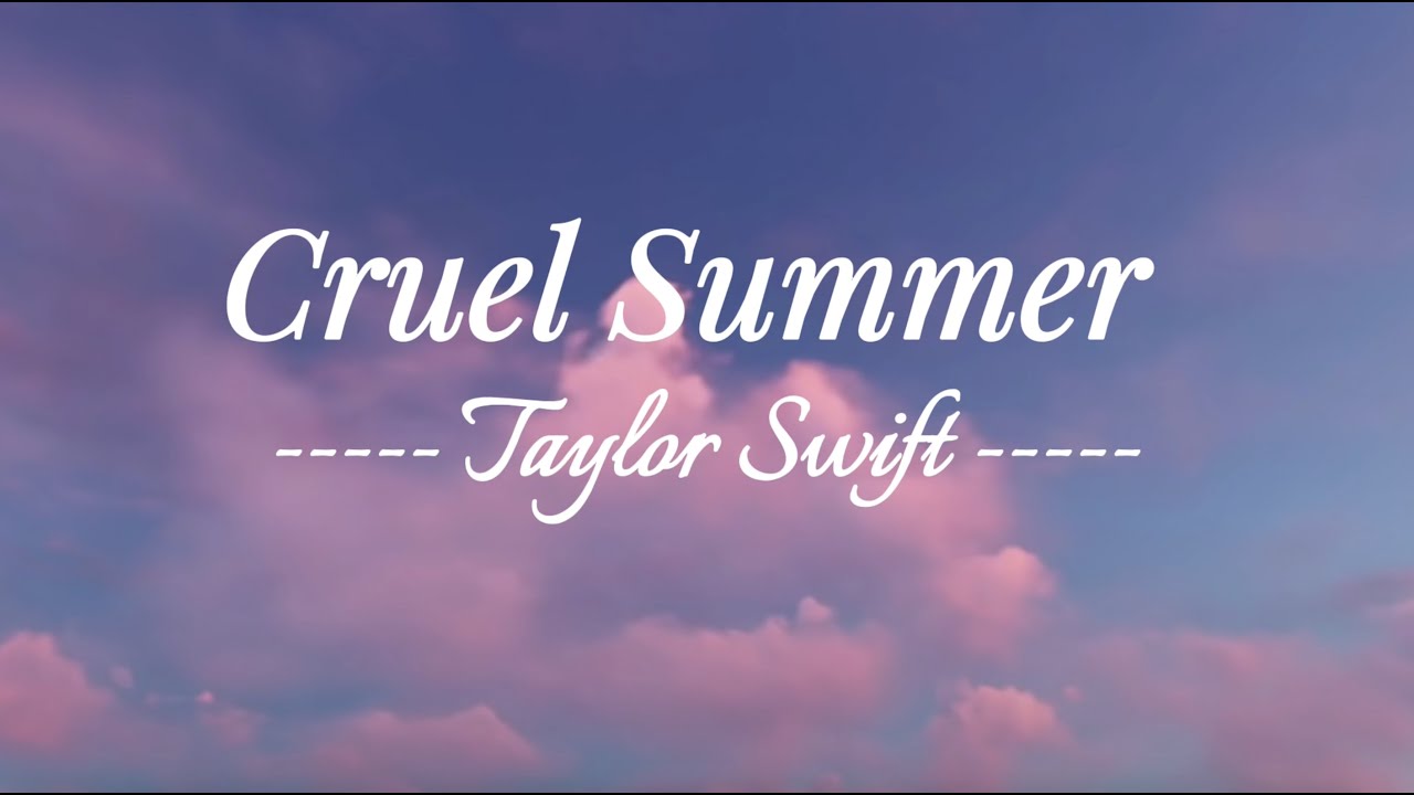 Cruel Summer - Taylor Swift 🪩 - YouTube