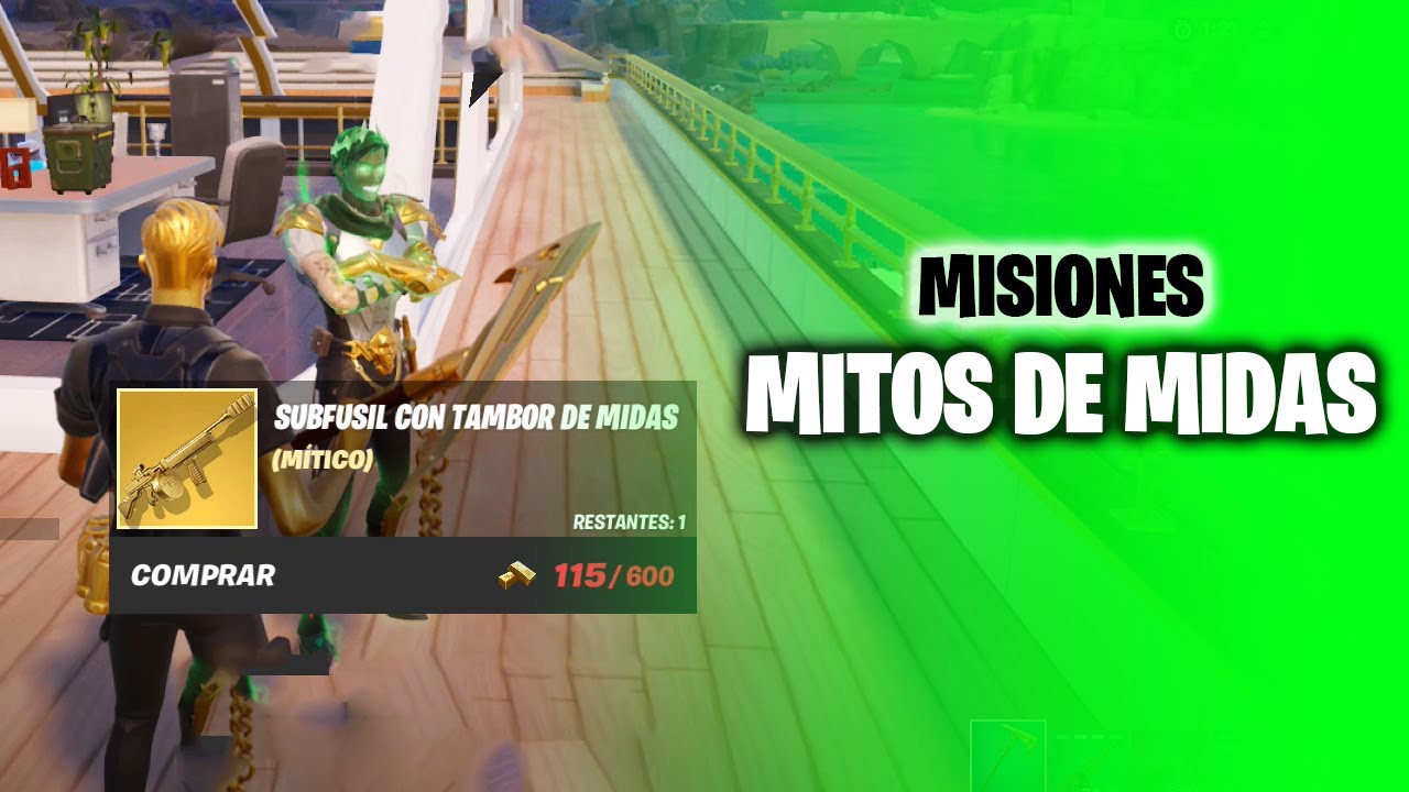 INFILGE DAÑO A JUGADORES CON UN SUBFUSUIL CON TAMBOR DE MIDAS O UN SUBFUSIL CON TAMBOR | MIDAS ...