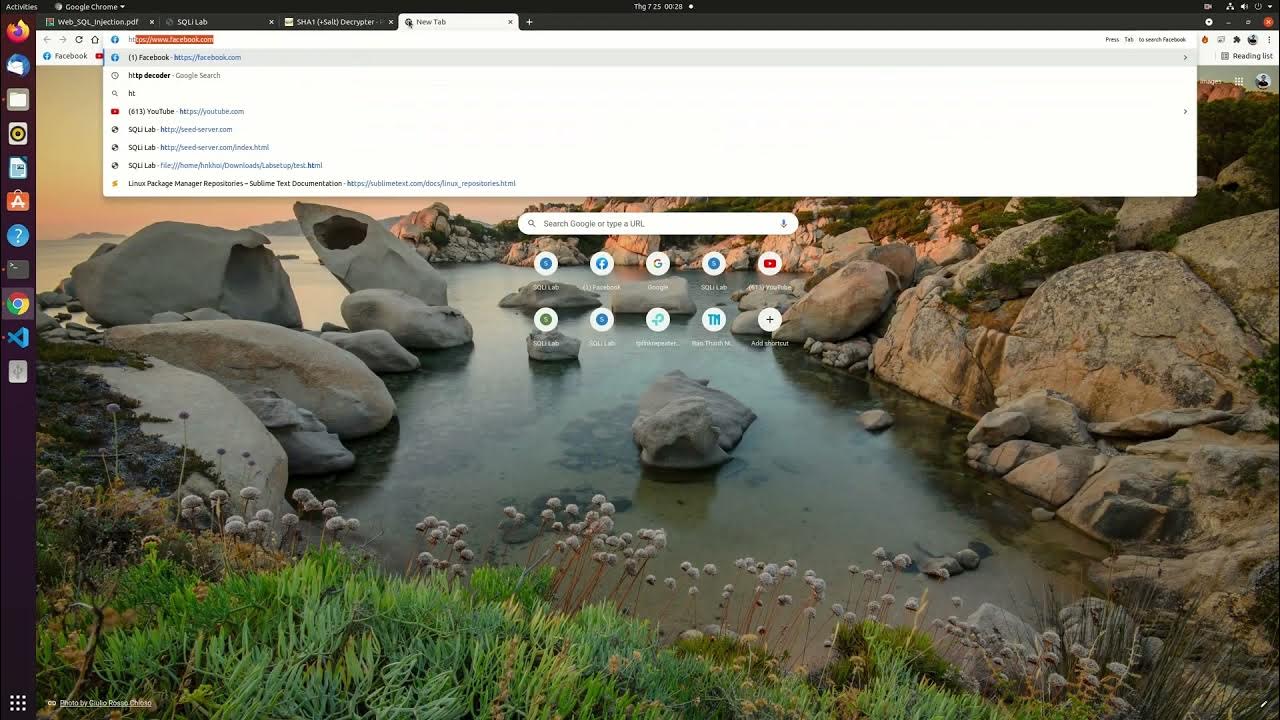 SQL Injection demonstration - YouTube
