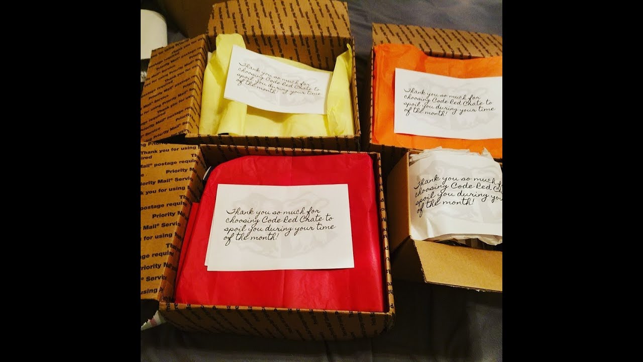 code red crate unboxing ALL FOUR BOXES - YouTube