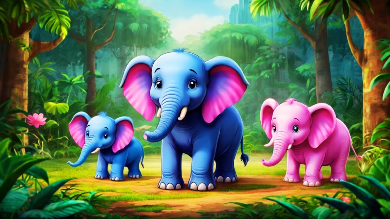 The Mighty Elephant Clan | Sing & Dance with Elephants | Kids Songs ...