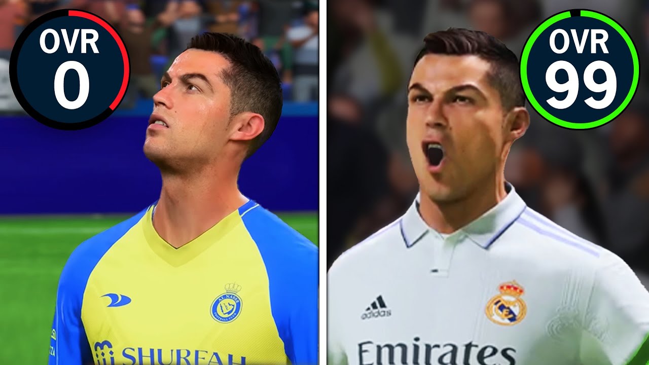 RONALDO 0 OVERALL OLDU! // HER GOL +1 OVERALL ARTIYOR! // FIFA 23 ...