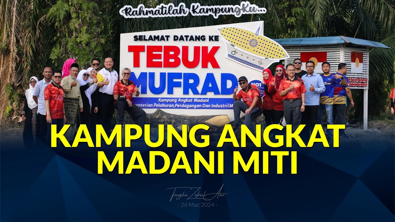 Kampung Angkat MADANI pertama di Selangor - YouTube