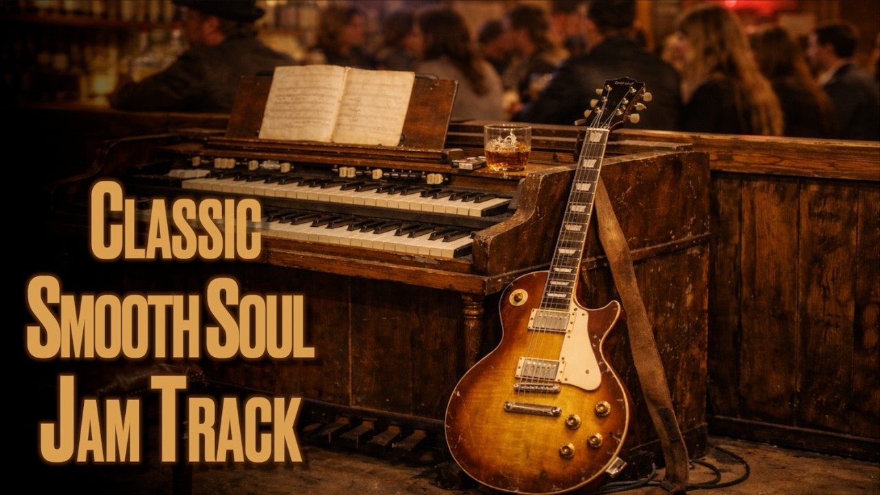 Classic Smooth Soul Jazz Backing Track in E Minor↓Chords - YouTube