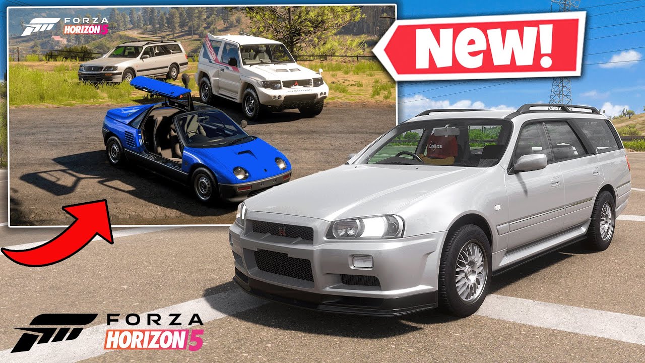 FORZA HORIZON 5 : DÉCOUVERTE PACK DE VOITURES JDM 🔥🎌 - YouTube