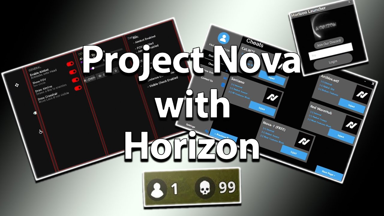 Project Nova with Horizon [Free Cheat] (Showcase + Instruction) - YouTube