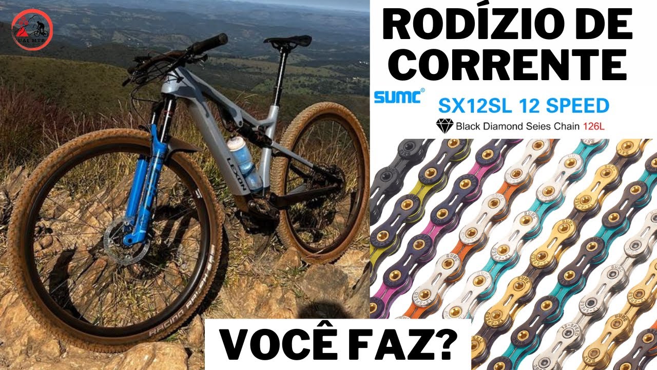 Primeira troca de corrente da minha Lexon Riot Full - YouTube