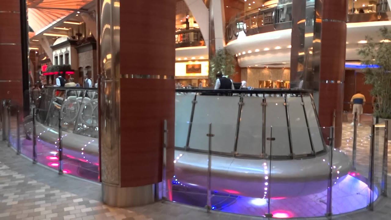 Royal Caribbean Allure of the Seas Rising Tide Bar - YouTube