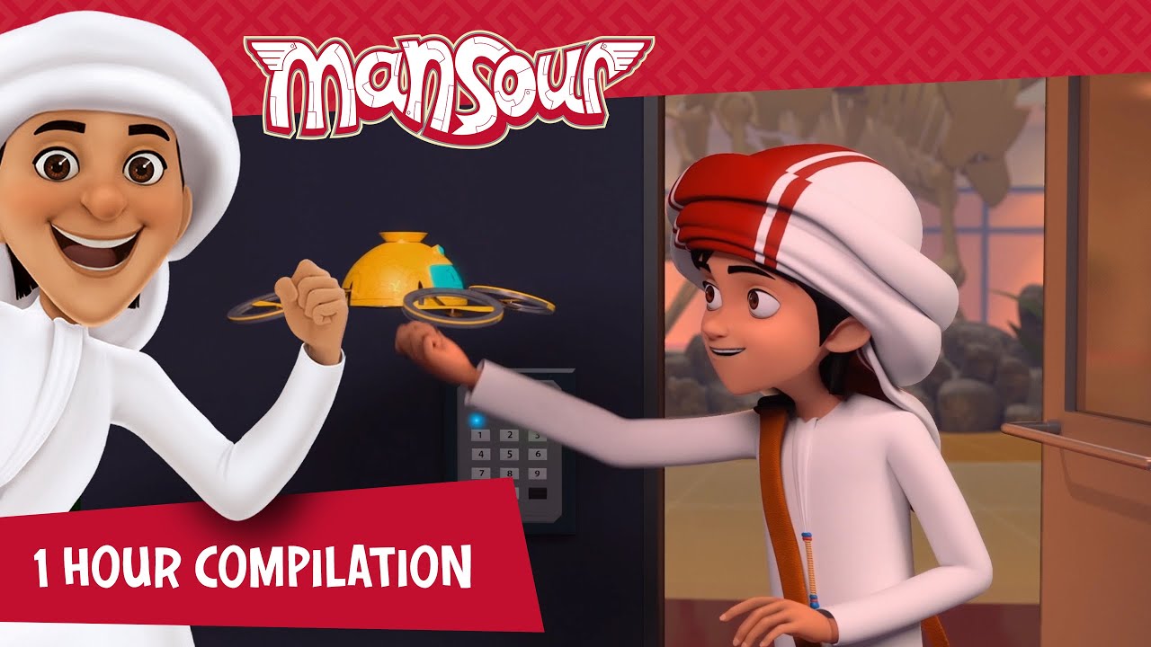 Cheerful Moments with Mansour P1 🍖 | 1 Hour 🕐 | The Adventures of ...