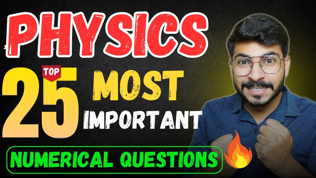 MOST IMPORTANT Numerical of Physics Class10🔥Light, Electricity ...