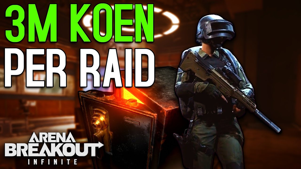 TV Station is the BEST Map to Farm KOEN in Arena Breakout: Infinite ...