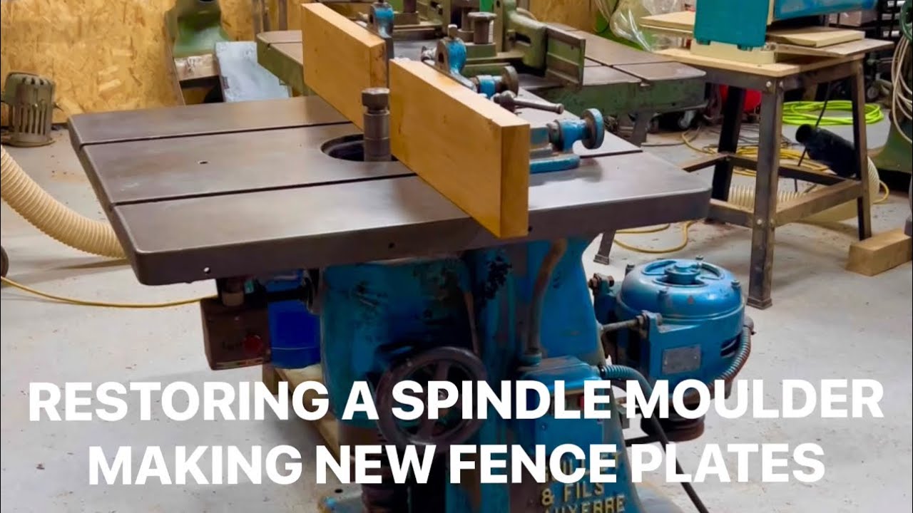Restoring a spindle moulder - YouTube
