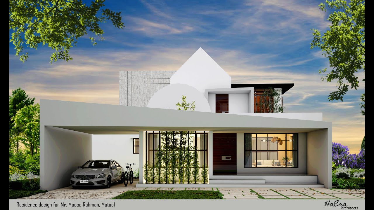 MODERN HOUSE - Architectural Residence Design at Matool, Kannur, Kerala ...