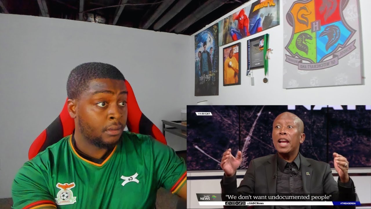 Malema on Face the Nation | EFF's stance on open-border policy ...