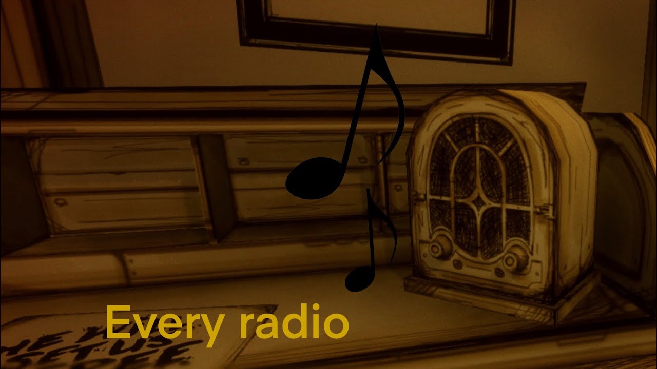 How to find all five radios! | Bendy tutorial - YouTube