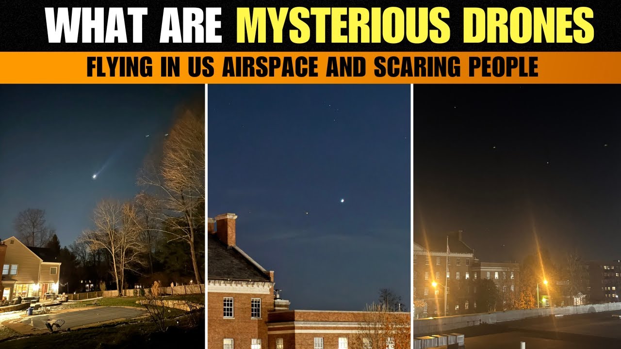 Mysterious Objects Flying in US Skies - YouTube