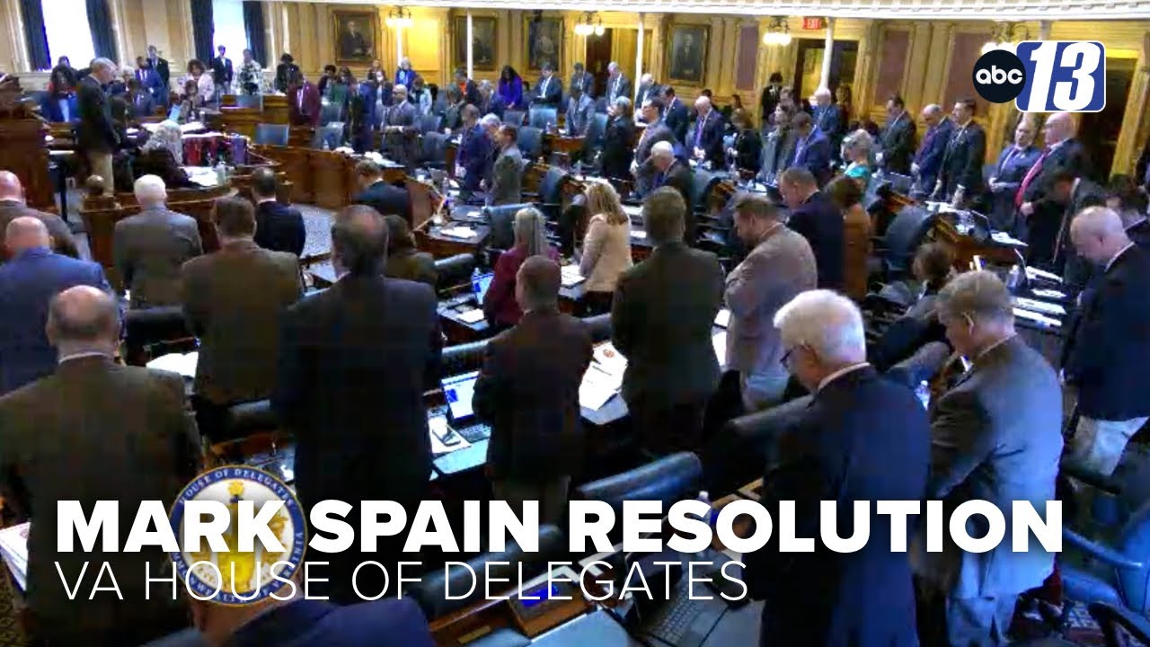 Resolution honoring life of Mark Spain passes Virginia House of ...