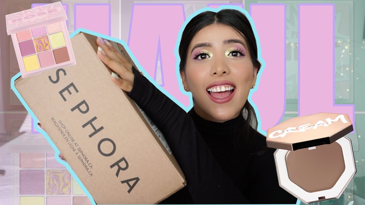 HAUL de SEPHORA... Huda Beauty + FENTY + Hourglass entre otros lol ...