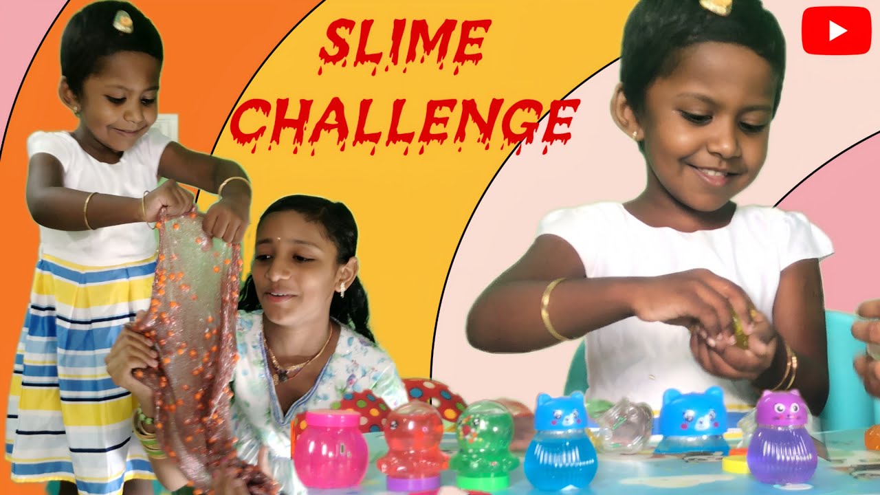Slime challenge | Mixing slime | Fun with slime | satisfying & Relaxing ...