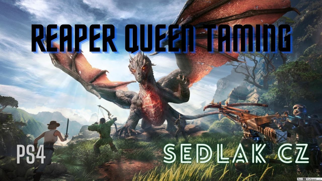 Ark survival evolved official PVP - REAPER QUEEN TAMING - YouTube