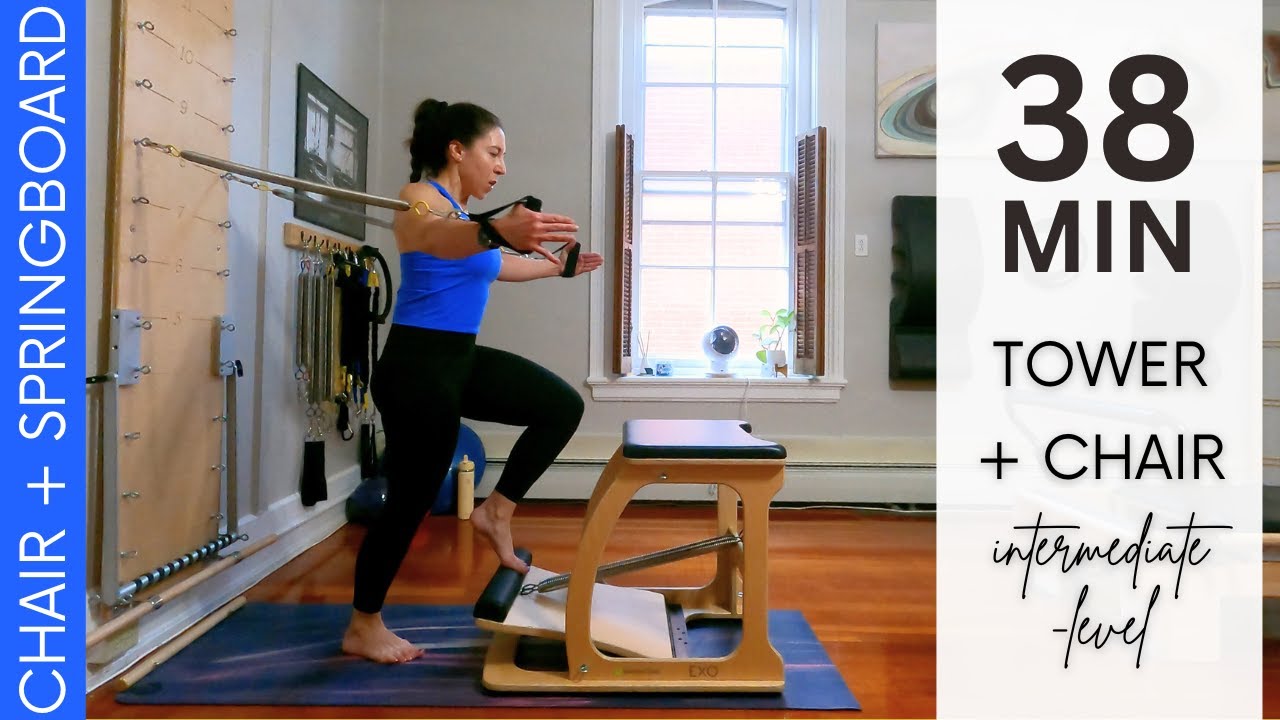 FULL BODY TOWER + CHAIR WORKOUT | 38 Min | Multi-Level | No Push Thru ...