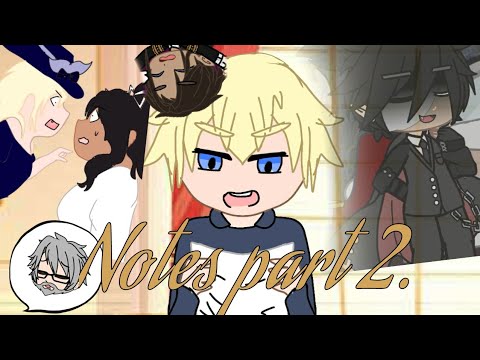 Notes part 2. My inner demons Phantom of the opera AU. Asch, ava ...