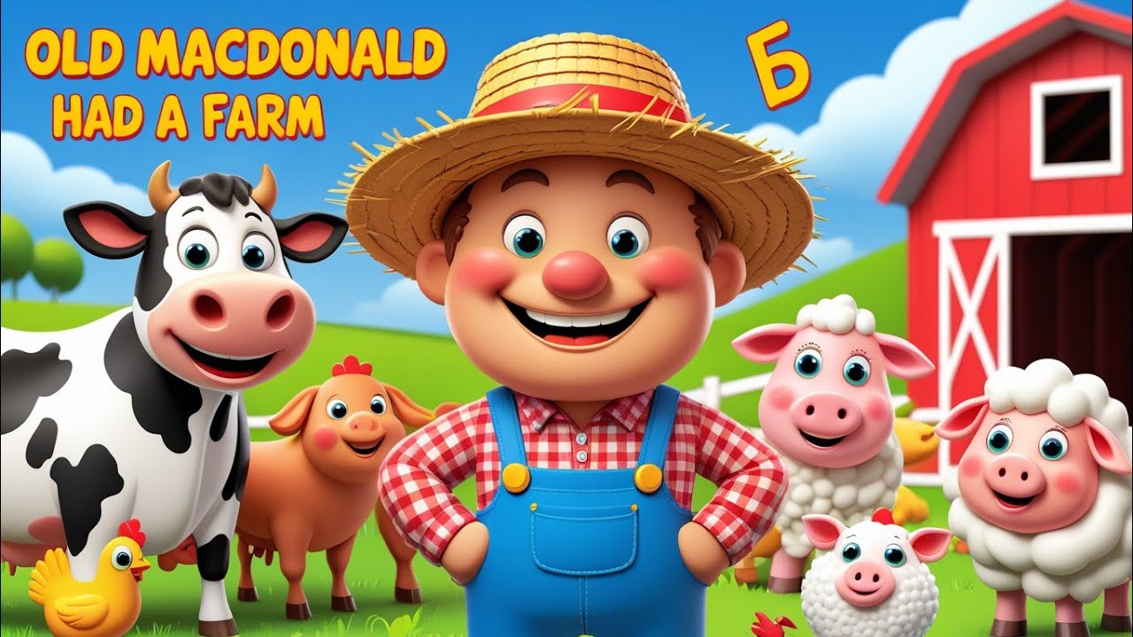 Old MacDonald Had a Farm | Nursery Rhymes - Fun Time - Kids Cartoons ...
